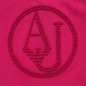Emporio Armani Embellished Logo T-shirt