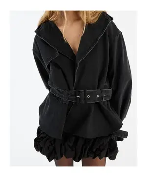 ROTATE BY BIRGER CHRISTENSEN Ruffled Mini Skirt