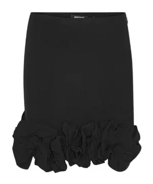 ROTATE BY BIRGER CHRISTENSEN Ruffled Mini Skirt - No
