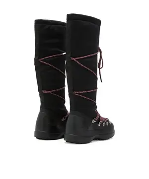 Moon Boot Luna Lace-up Boots - Black