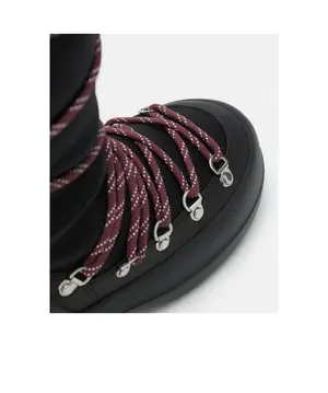 Moon Boot Luna Lace-up Boots - Black