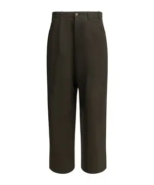 Comme Des Garçons Relaxed Fit Trousers - Brown