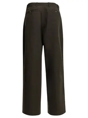 Comme Des Garçons Relaxed Fit Trousers - Brown