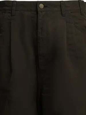 Comme Des Garçons Relaxed Fit Trousers - Brown