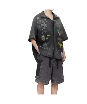 Mihara Yasuhiro Hand Drawing Print Shirt