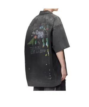 Mihara Yasuhiro Hand Drawing Print Shirt