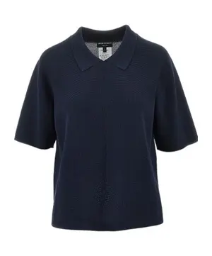 Emporio Armani Short-sleeve Collared Top