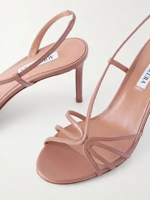 AQUAZZURA Talk To Me Strappy Sandals