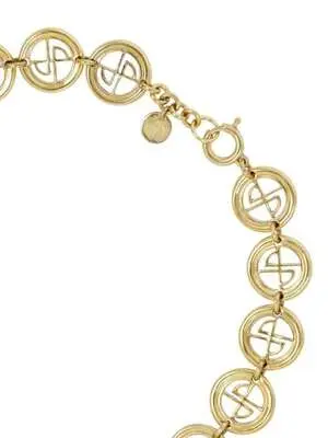 PATOU Jp Coin Collar Necklace