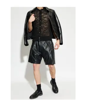 Dsquared2 Short-sleeved Collared Button-down Cardigan