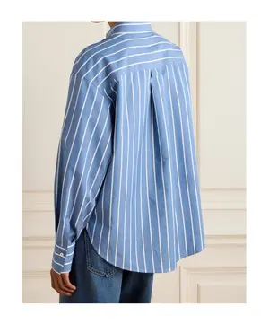 Brunello Cucinelli Long Sleeve Striped Shirt