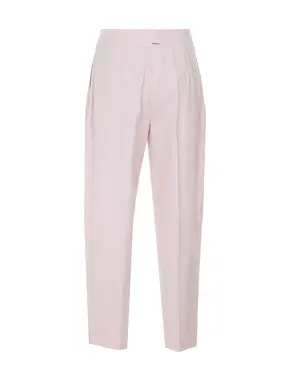 TWINSET Pleated Tapered Trousers