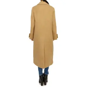ALLSAINTS Long-sleeved Double-breasted Coat - Nude