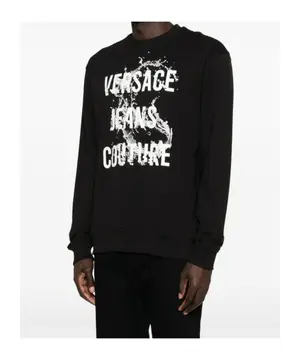 Versace Logo Print Sweatshirt