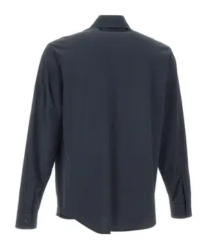 Aspesi Snap Button Poplin Shirt