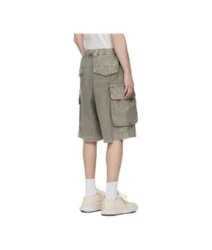 Mihara Yasuhiro Distressed Cargo Shorts
