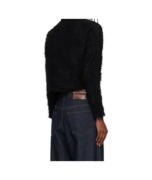 Issey Miyake Long-sleeved Drop-shoulder Sweater