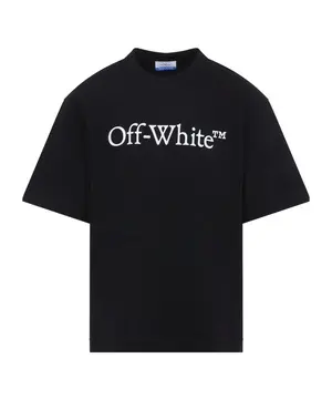Off-White Logo Printed Crewneck T-shirt
