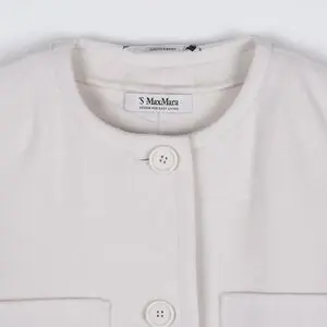 Max Mara Long-sleeved Wool Jacket