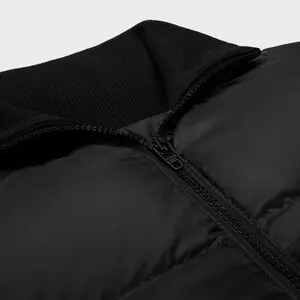 Celine Puffer Jacket In Light Nylon