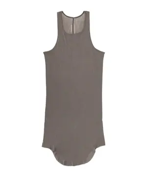 Rick Owens Scoop Neck Sleeveless Top - Gray