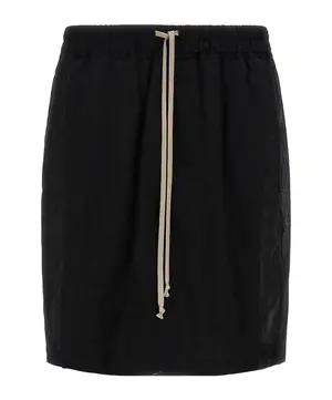 Rick Owens Drawstring Waist Shorts