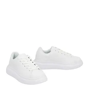 Just Cavalli Debossed Logo Platform Sneakers