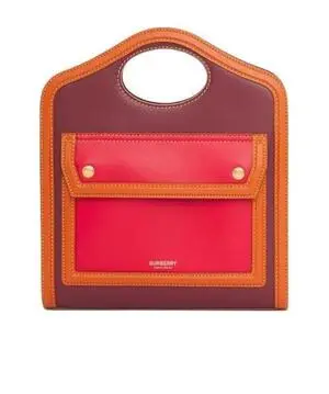 Burberry Mini Pocket Tote Bag - Red