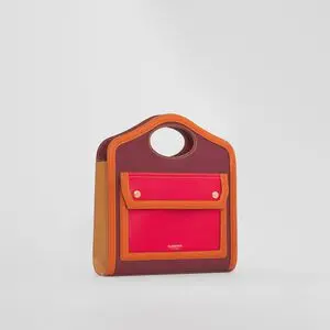 Burberry Mini Pocket Tote Bag - Red