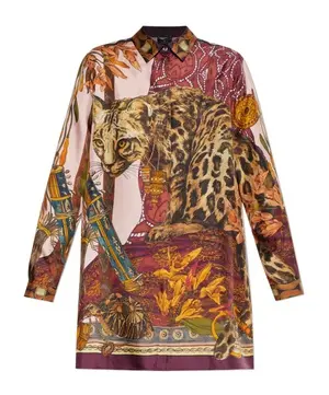Etro Printed Long Sleeve Shirt