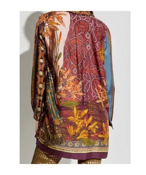 Etro Printed Long Sleeve Shirt