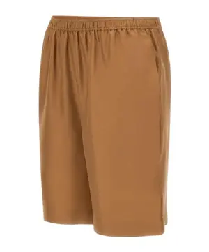 Loulou De Saison Relaxed Fit Shorts With Elastic Waistband