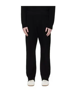ENTIRE STUDIOS Elastic Waist Casual Pants - Black