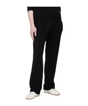 ENTIRE STUDIOS Elastic Waist Casual Pants - Black