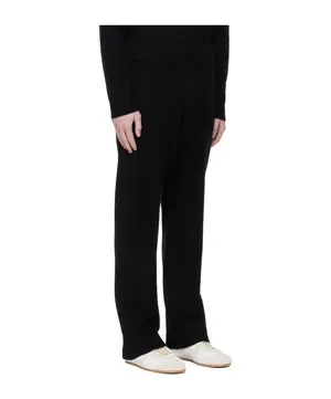 ENTIRE STUDIOS Elastic Waist Casual Pants - Black