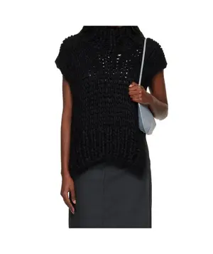 Issey Miyake Turtleneck Knit Sweater