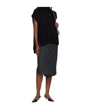 Issey Miyake Turtleneck Knit Sweater