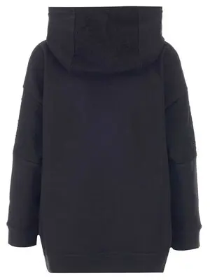 Valentino Garavani Logo Print Lace Insert Hoodie