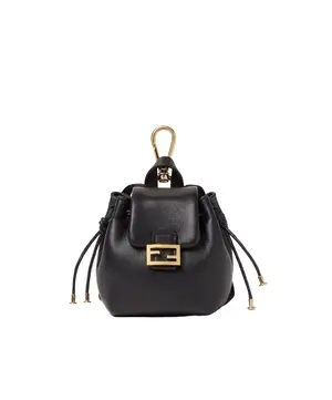 Fendi Nano Backpack Charm - Black