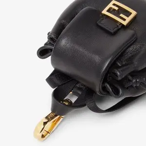 Fendi Nano Backpack Charm - Black