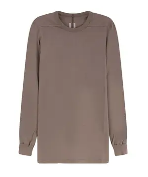 Rick Owens Long-sleeve Crew-neck T-shirt - Gray