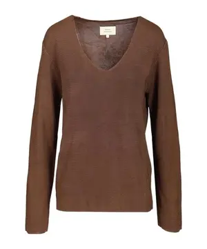 Loulou De Saison Saya V-neck Knitted Jumper