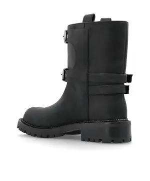 Marc Jacobs Kiki Moto Boots - Black