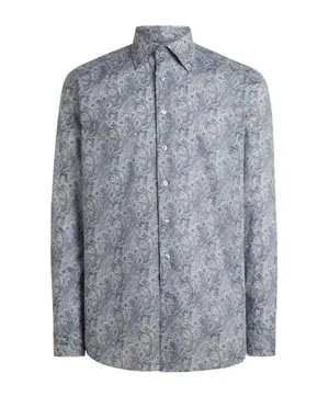Etro Paisley Shirt - Gray