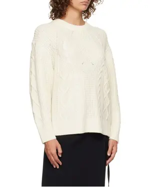 LOULOU STUDIO Twisted Knit Sweater