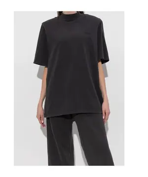 Attico Logo Embroidered Oversized T-shirt