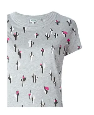 Kenzo Cactus Print T-shirt