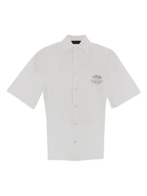 Amiri Logo Printed Short-sleeved Shirt