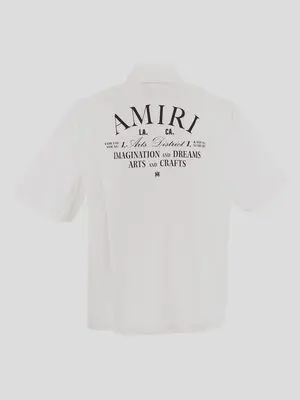 Amiri Logo Printed Short-sleeved Shirt