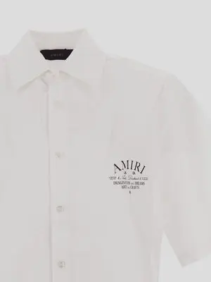 Amiri Logo Printed Short-sleeved Shirt